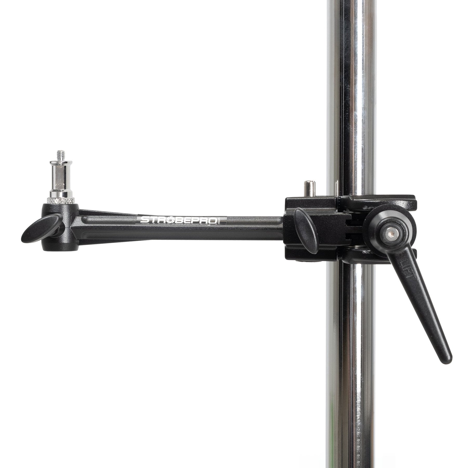 90 Degree Spigot Extension Arm for Super Clamp - Strobepro Studio Lighting